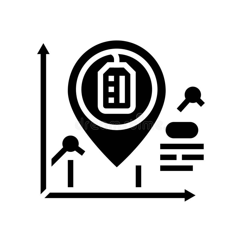 Product Positioning Technical Sales Engineer Glyph Icon Vector ...