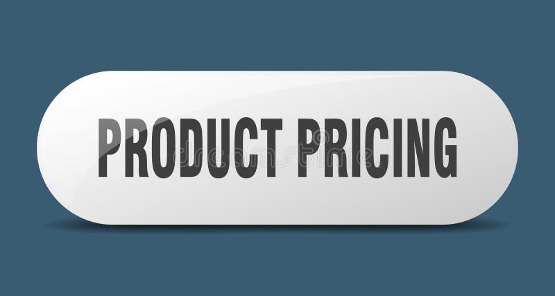 Product Pricing Button. Sticker. Banner. Rounded Glass Sign Stock ...