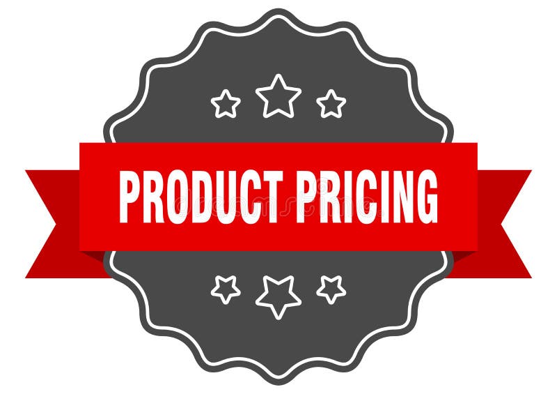 Product Pricing Label. Product Pricing Isolated Seal. Sticker. Sign ...