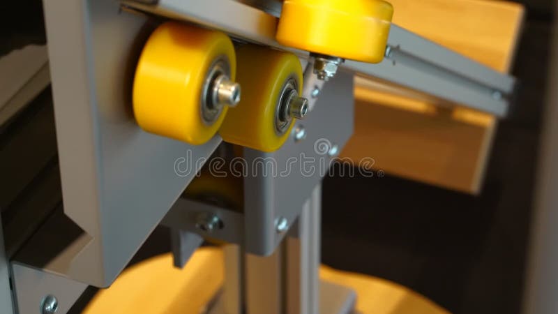 Product Quality Control Machine - Testing Chair in Factory - Rollers ...