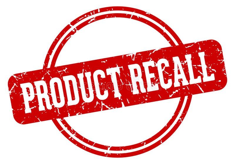 Product recall stamp stock vector. Illustration of overlay - 349493496