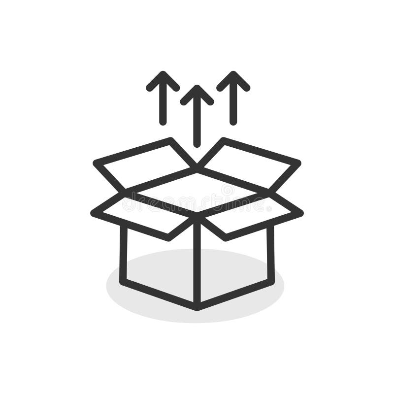 Product Release Icon Isolated Flat Style Vector Illustration Stock ...