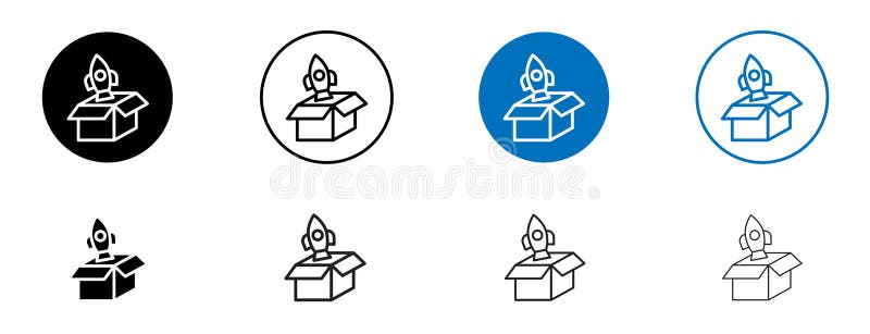 Product Release Icon Vector Stock Vector - Illustration of package ...
