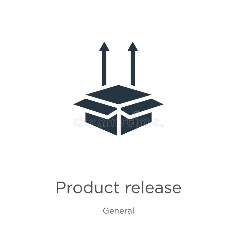 Product Release Icon Vector. Trendy Flat Product Release Icon from ...