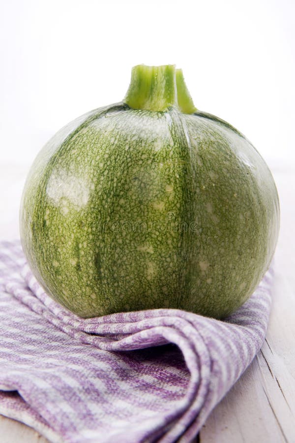 Round zucchini stock photo. Image of closeup, herb, cook - 30267392