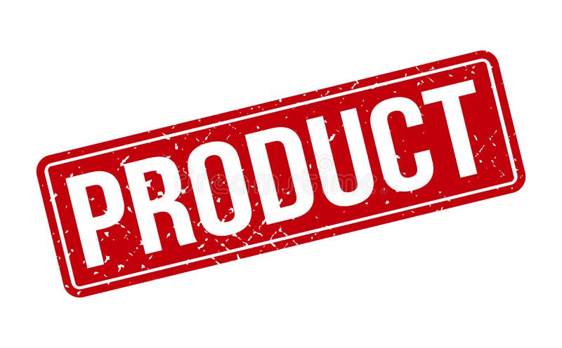 Product Rubber Stamp. Red Product Rubber Grunge Stamp Seal Vector ...