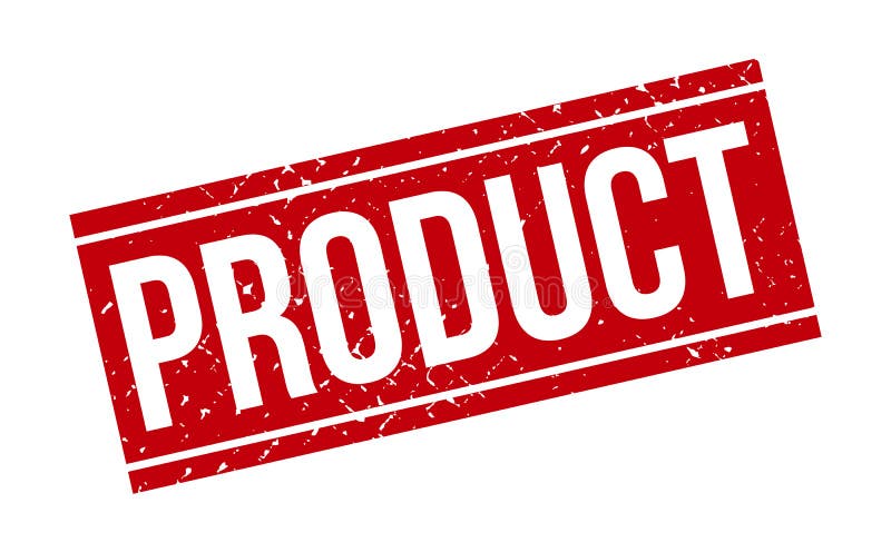 Product Rubber Stamp. Red Product Rubber Grunge Stamp Seal Vector ...