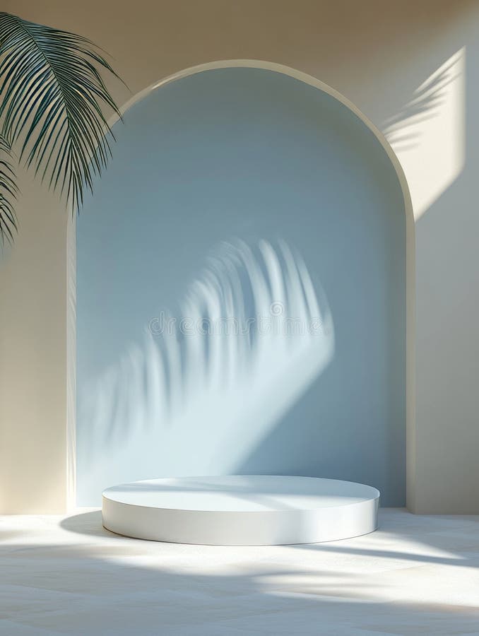 Product Showcase is Set Against a Tropical Studio Backdrop with a ...