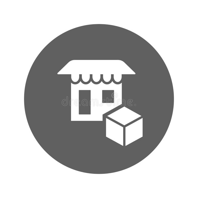 Product, store icon stock illustration. Illustration of supermarket ...