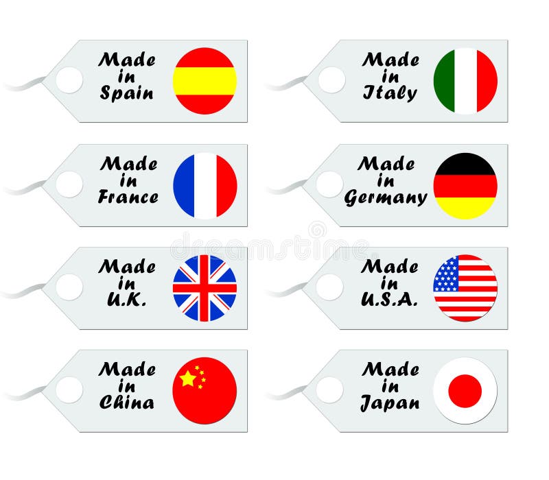 Product Tags stock illustration. Illustration of languages - 30909138