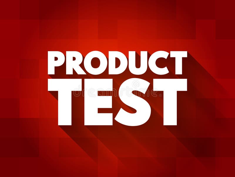 Product Test Text Quote, Concept Background Stock Illustration ...
