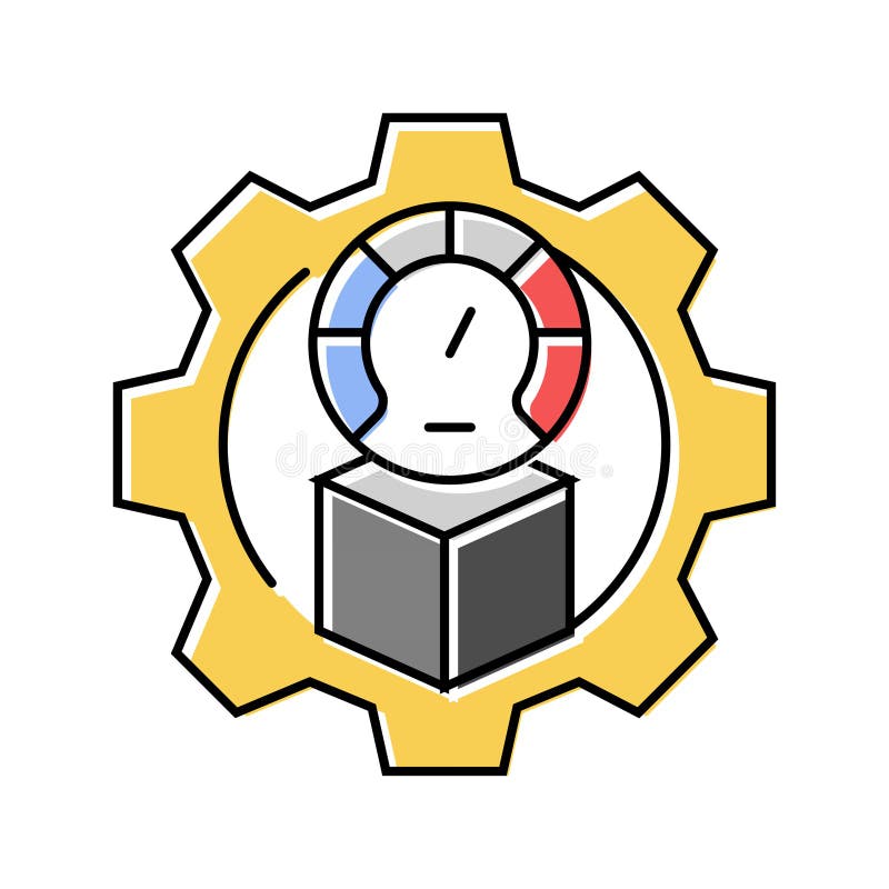 Product Testing Mechanical Engineer Color Icon Vector Illustration ...