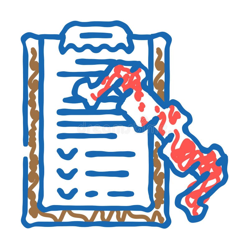 Product Testing Mechanical Engineer Icon Doodle Illustration Stock ...