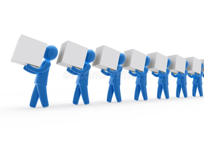 Person Carrying Heavy Load Stock Illustrations – 416 Person Carrying ...