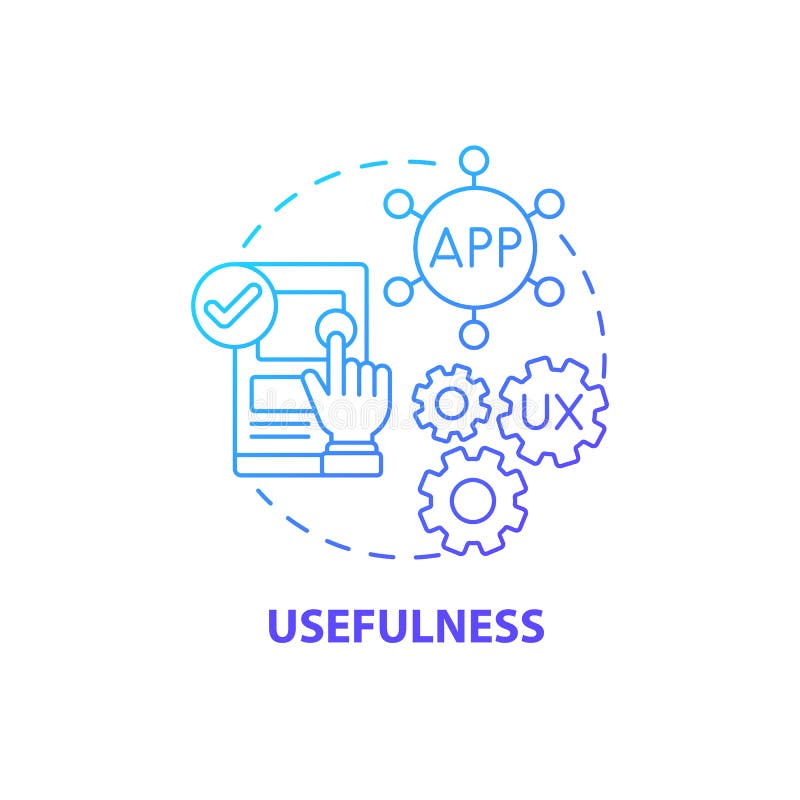 Usefulness Concept Icon Stock Illustrations – 104 Usefulness Concept ...