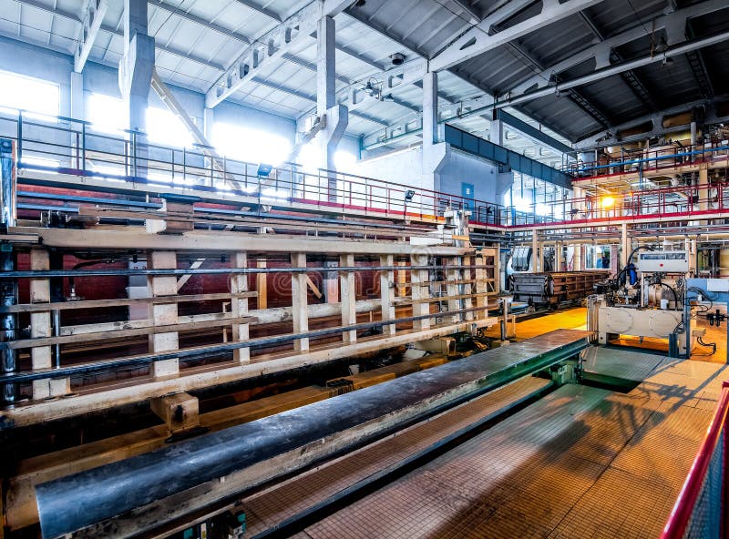 Production of Aerated Concrete Blocks at Factory Production Facilities ...