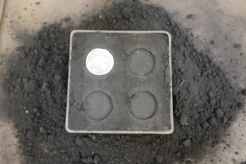 Production of Aluminum Coins Stock Photo - Image of factory, coin ...