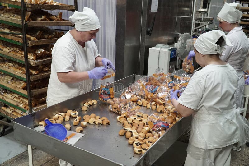 Bread making process. editorial stock photo. Image of pastry - 100973983