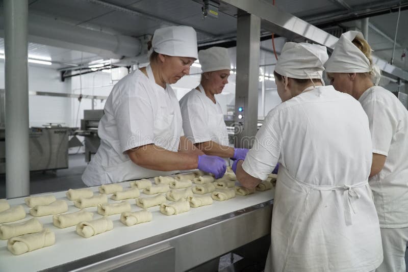 Bread Process by Using Flour Mixing Machine Editorial Photo - Image of ...