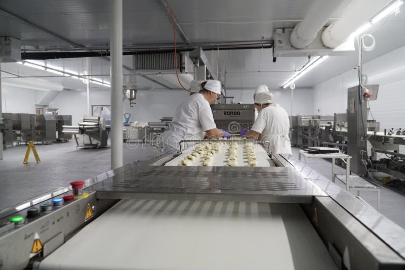 Bread making process. editorial photography. Image of making - 100974412