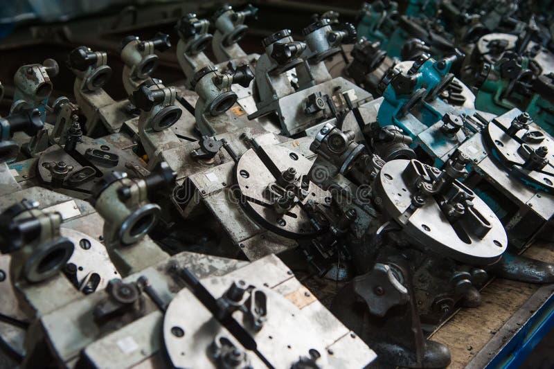 Production of bearings stock photo. Image of plant, bearing - 172796174