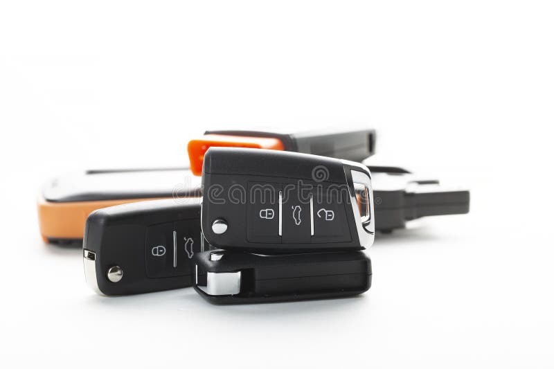 Production of Car Keys, Programming of Car Keys and Repair Stock Photo ...