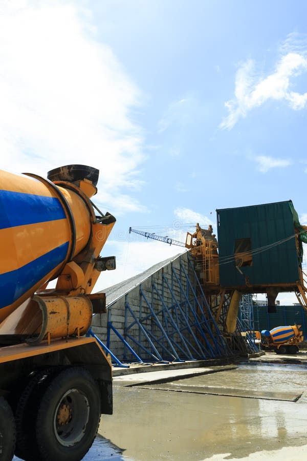 Production of Concrete. Manufacturing Technology of Building Mixtures ...