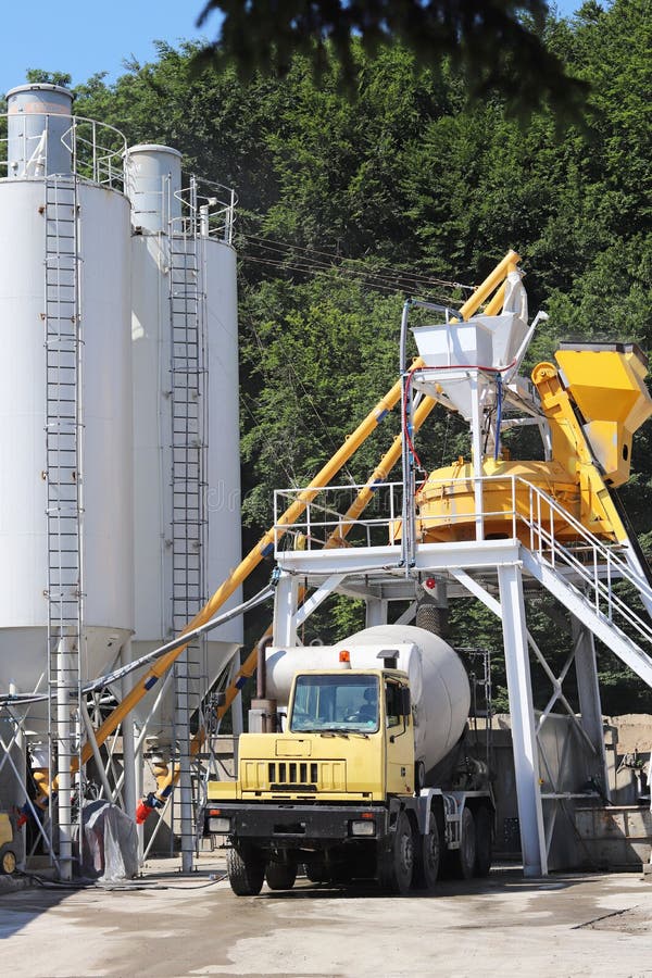 The Production of Concrete. Manufacturing Technology of Building ...