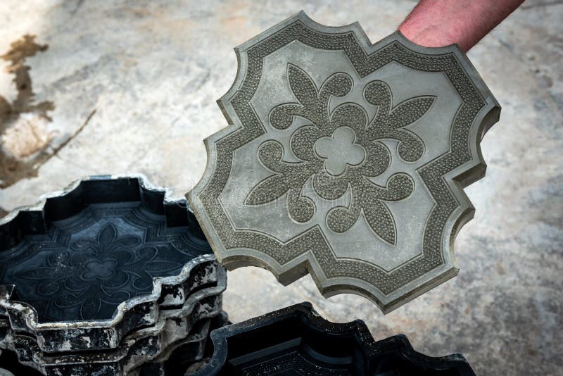 Production of Concrete Paving Slabs at Home. Forms for Paving Slabs ...