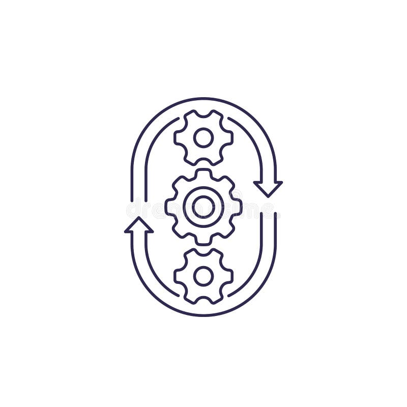 Silhouette Factory Building for the Production of Concrete with Stock ...