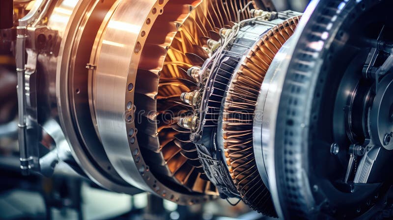 Production Engine Aircraft Manufacturing Stock Illustration ...