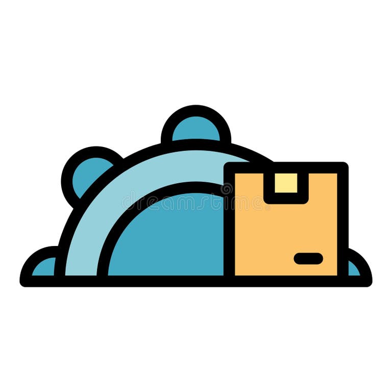 Production Flow Icon Vector Flat Stock Vector - Illustration of ...