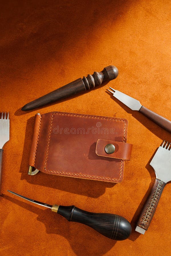 Production of Handicrafts from Genuine Stock Photo - Image of material ...