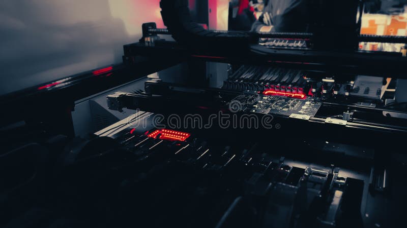Production of High-tech Computer Boards on an Automatic SMT Machine ...