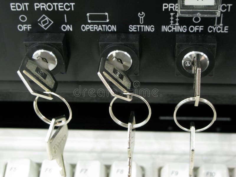 Production Keys stock image. Image of activity, machining - 4517673