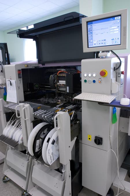 Production line stock image. Image of production, operator - 1454807