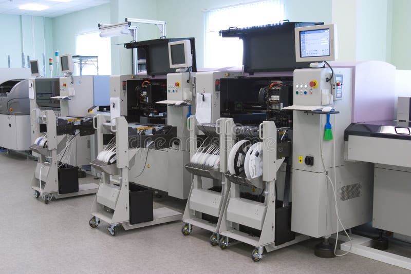 Production line stock image. Image of production, operator - 1454807