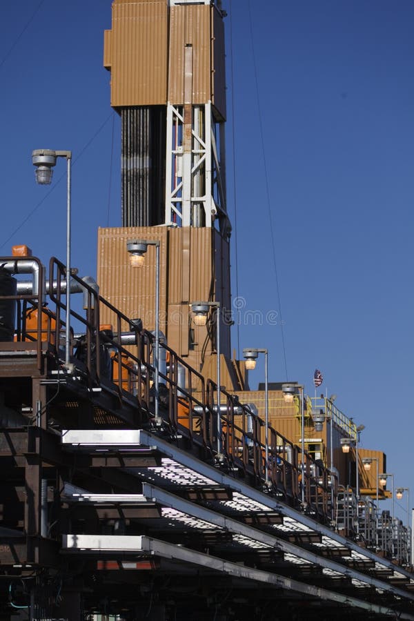 Prairie oil drilling rig stock image. Image of energy - 11217037