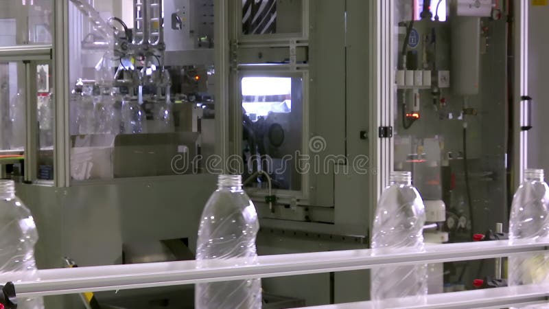 Line for the Production of Ecological Soap Bottles Stock Video - Video ...