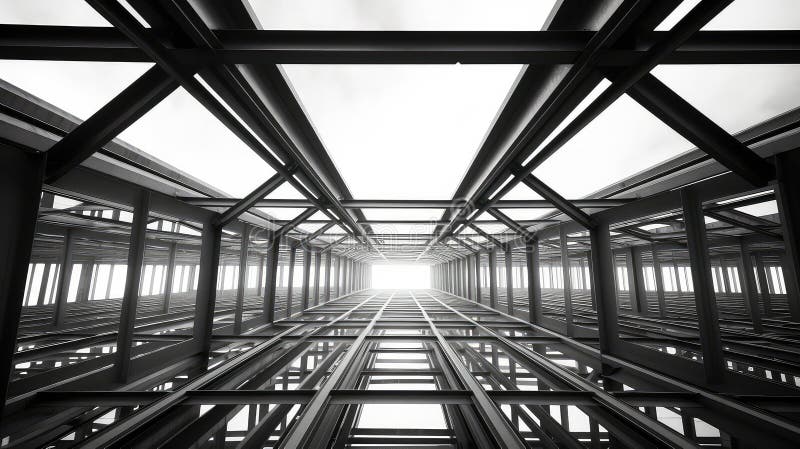 Production Line Industrial Background Stock Illustration - Illustration ...