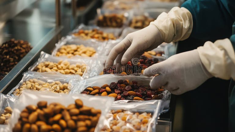 Production Line for Packaging Mixed Nuts with Artificial Intelligence ...
