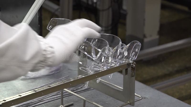 Equipment for the Production of Plastic Glasses for Safety Glasses ...