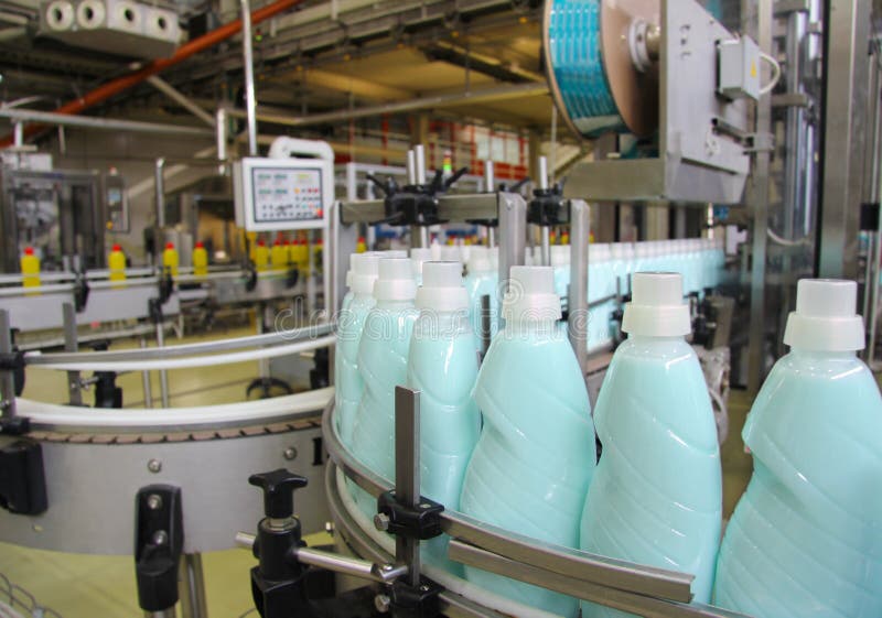Production line in factory stock photo. Image of commercial - 8206482