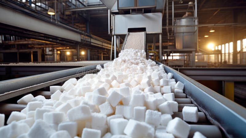 Production of New Goods at the Factory, Modern Technologies. Refined ...