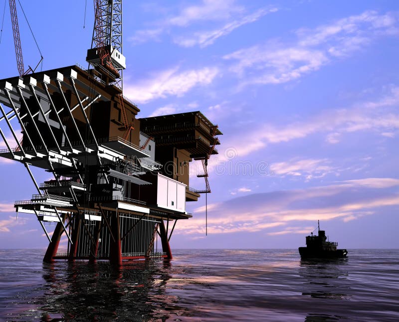 Production of petroleum stock image. Image of production - 8114587