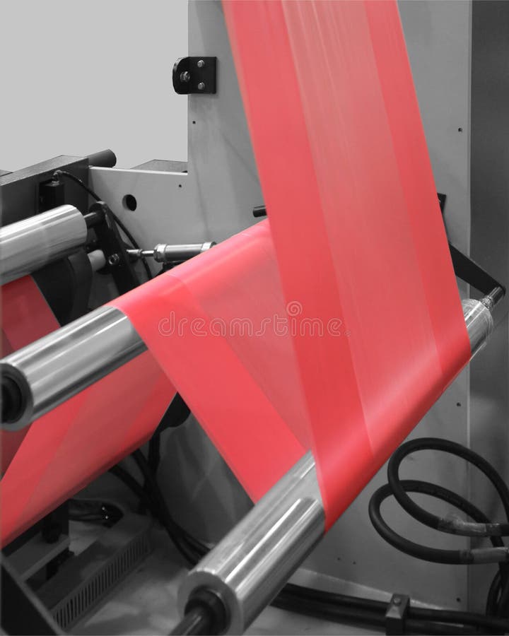 Production of plastic cups stock image. Image of production - 16766173