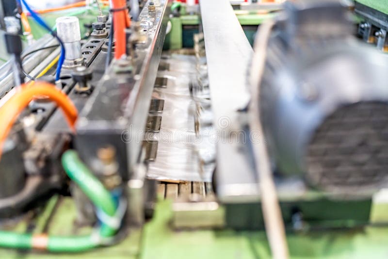 Production of Plastic Bags in the Factory Stock Photo - Image of film ...