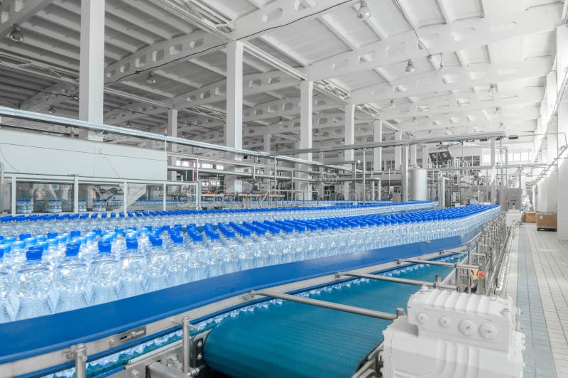 For the Production of Plastic Bottles Factory Stock Photo - Image of ...
