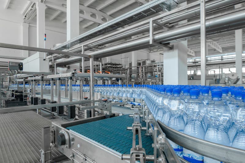 For the Production of Plastic Bottles Factory Stock Photo - Image of ...