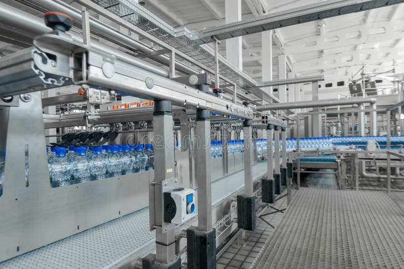 For the Production of Plastic Bottles Factory Stock Photo - Image of ...